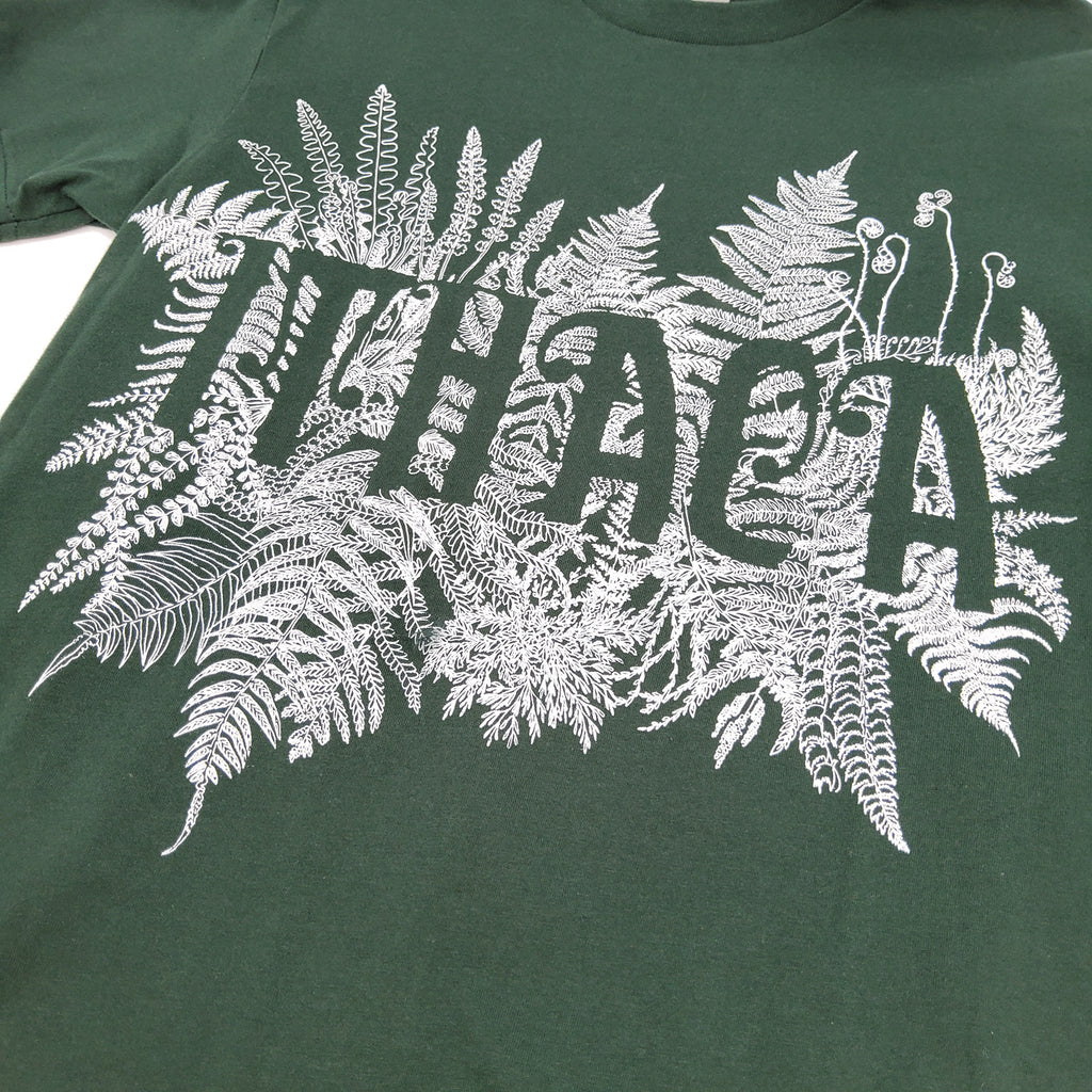 "Ithaca" Green Botanical Shirt – Handwork Ithaca's Artist Cooperative