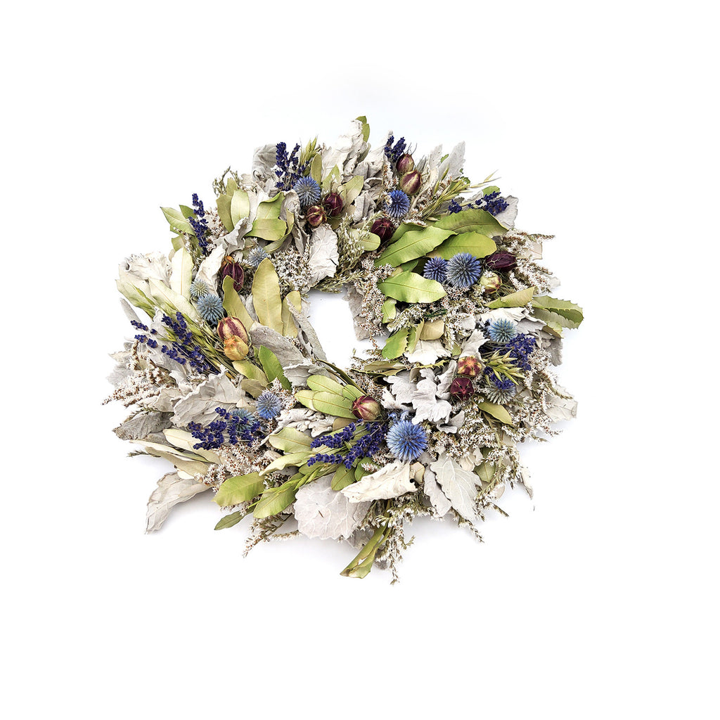 Large German Statice Wreath – Handwork Ithaca's Artist Cooperative