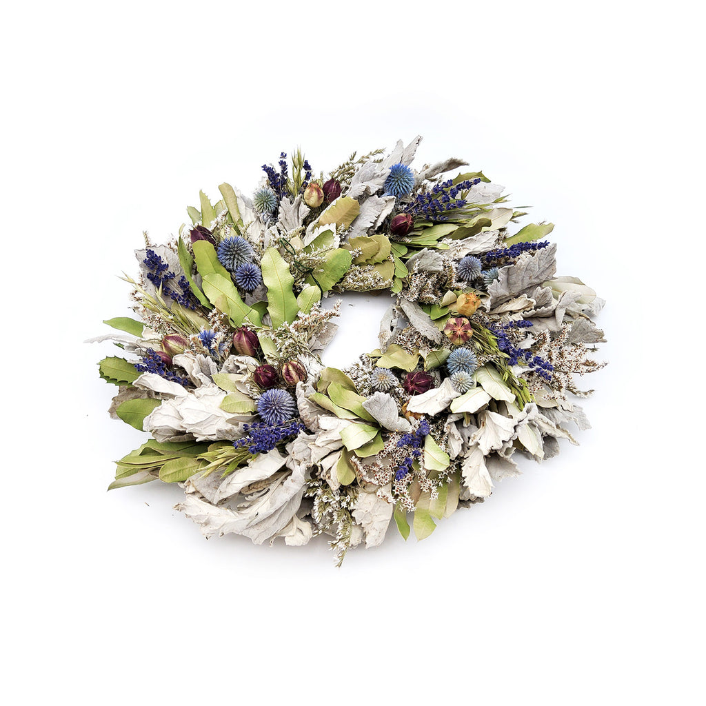 Large German Statice Wreath – Handwork Ithaca's Artist Cooperative
