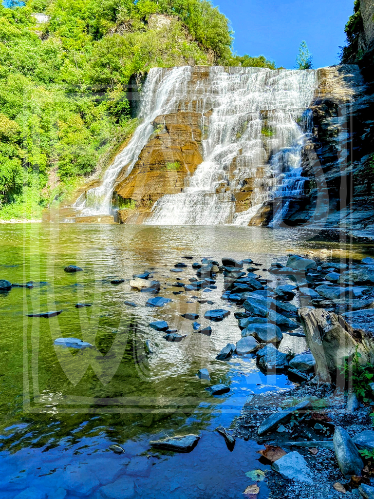"Ithaca Falls" Print – Handwork Ithaca's Artist Cooperative