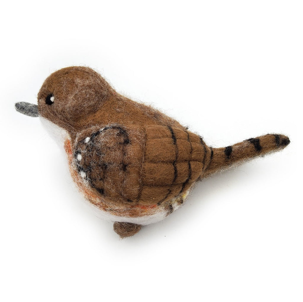 Felted House Wren – Handwork Ithaca's Artist Cooperative