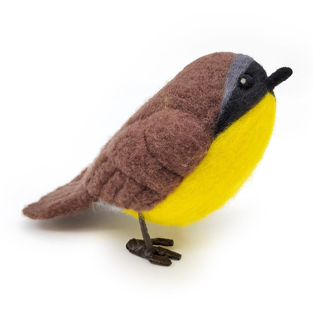 Felted Common Yellowthroat Handwork Ithaca S Artist Cooperative