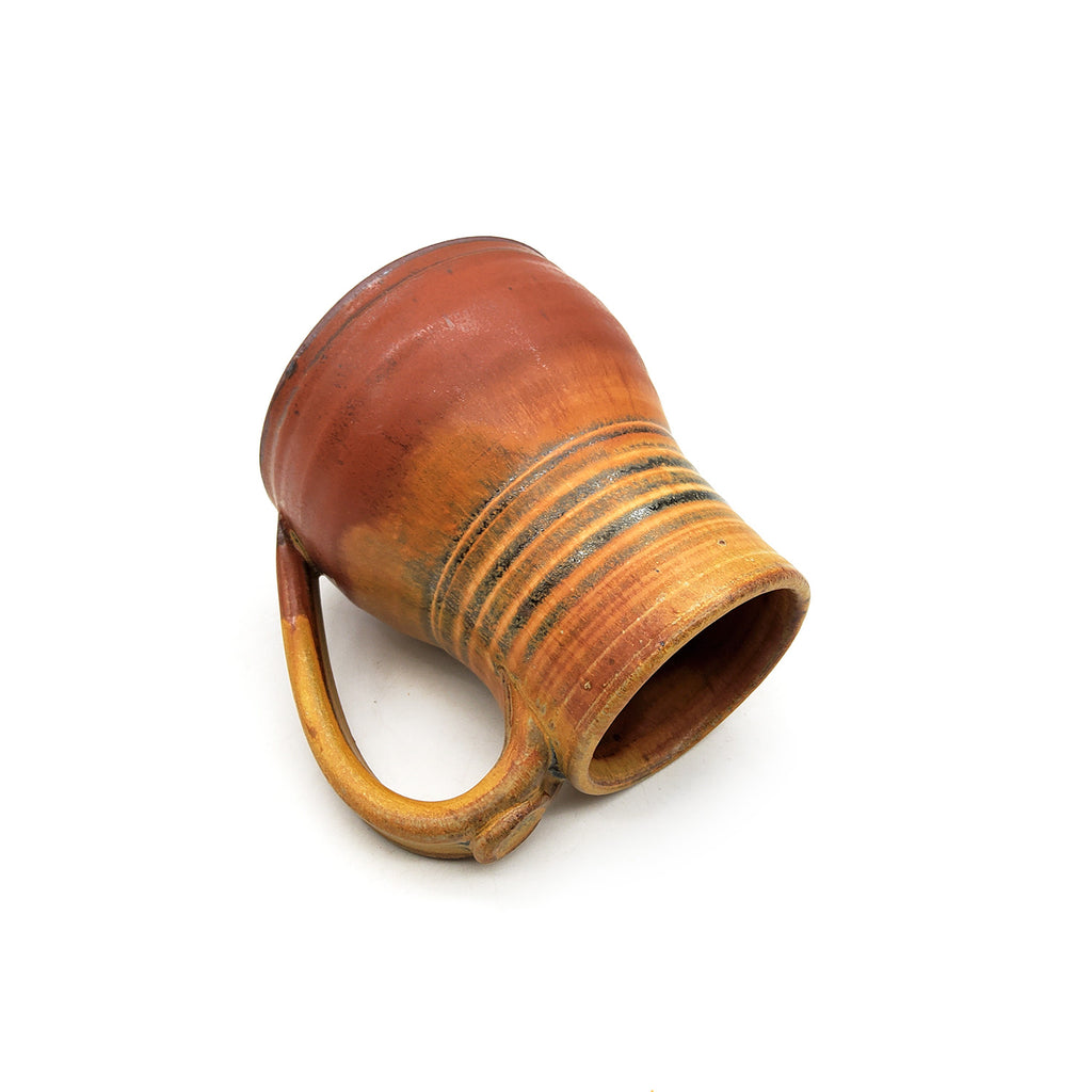 Gold and Rust Mug – Handwork Ithaca's Artist Cooperative