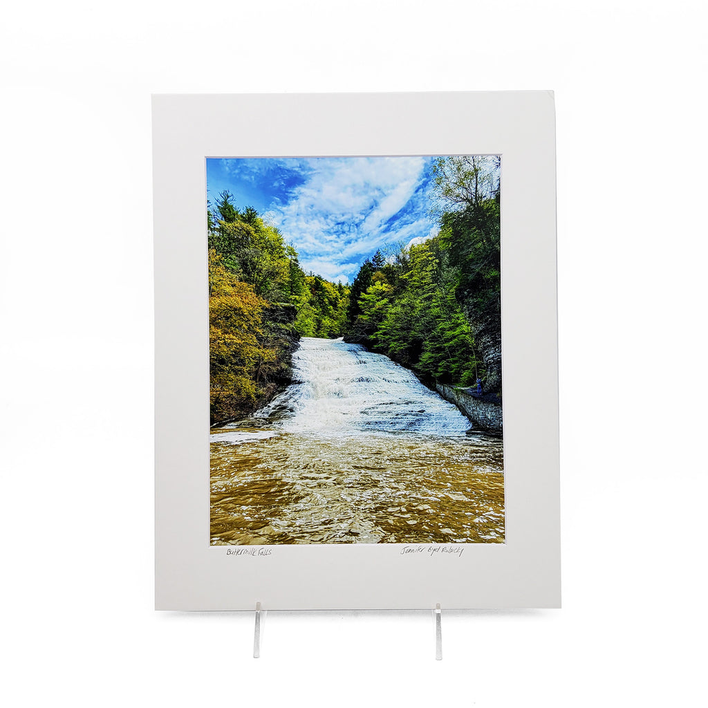 "Buttermilk Falls" Print – Handwork Ithaca's Artist Cooperative