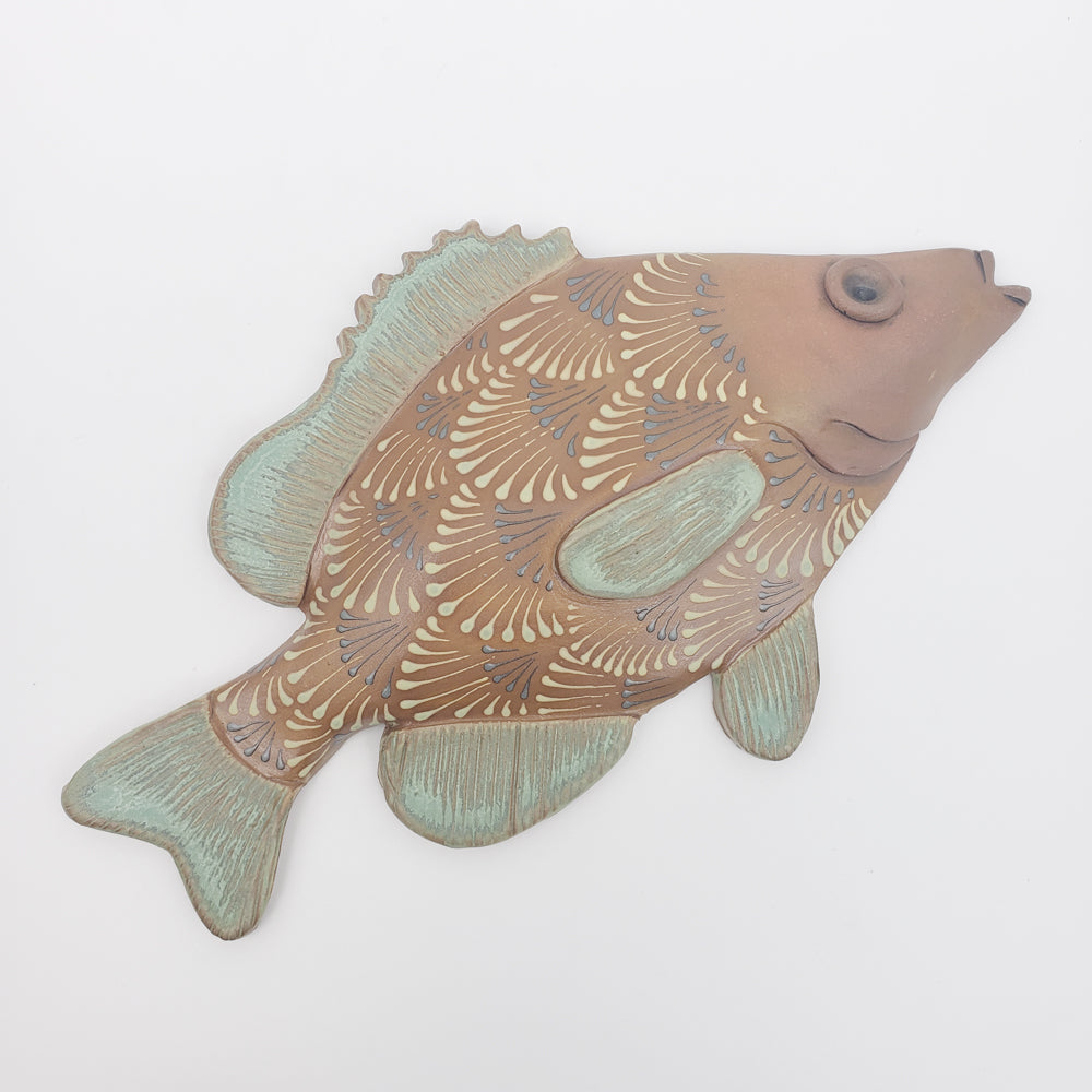 Ceramic Fish Wall Hanging – Handwork Ithaca's Artist Cooperative